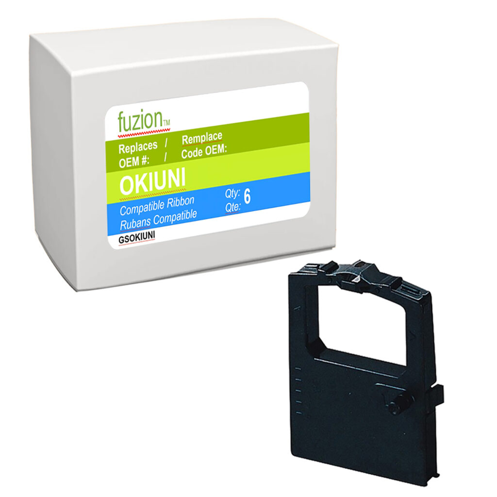 Okidata Universal Seamless Ribbon - Black - i need toner